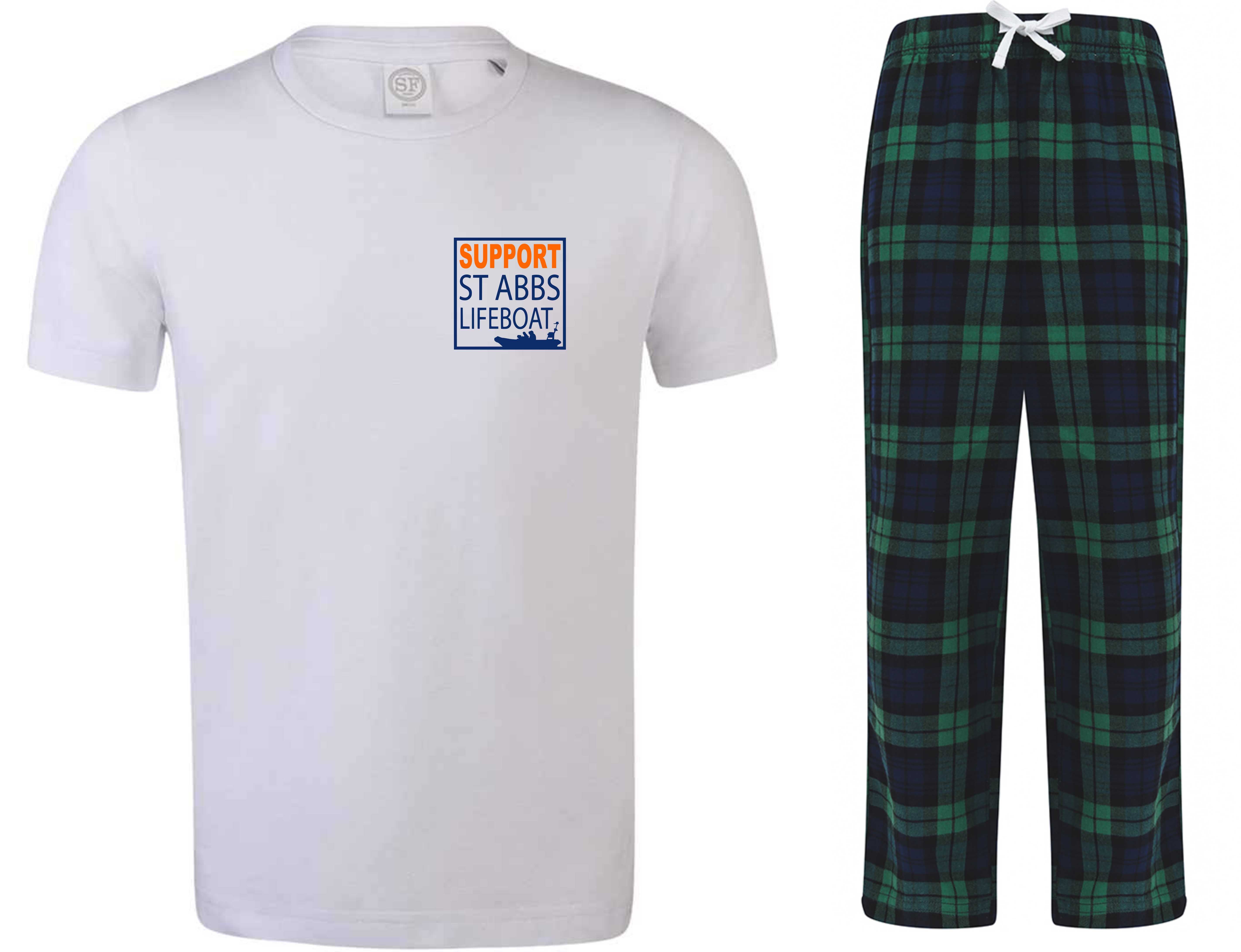 St Abbs Lifeboat Kids PJs – ST ABBS LIFEBOAT SHOP