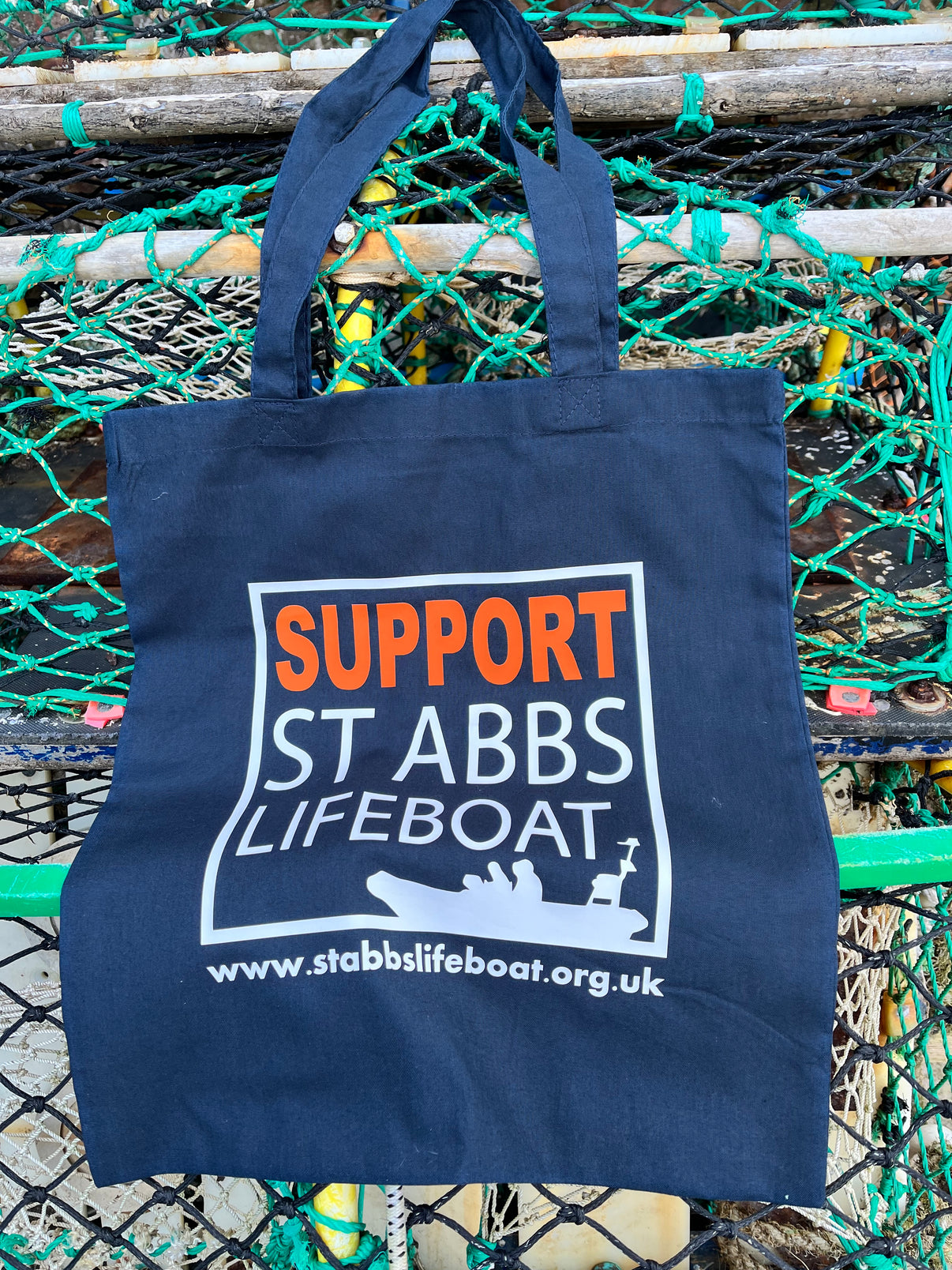 St Abbs Lifeboat Shopper Bag – ST ABBS LIFEBOAT SHOP
